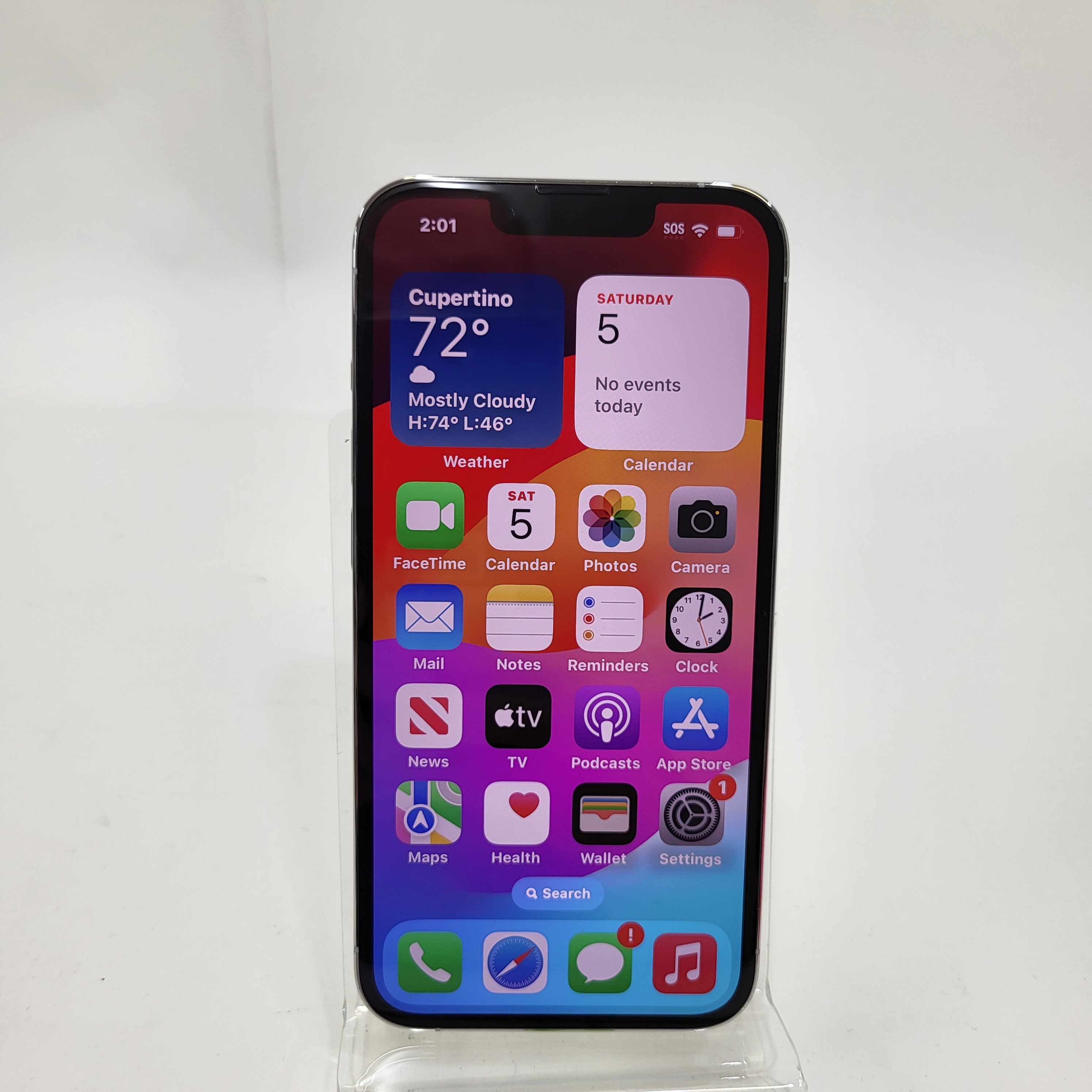 Unlocked Apple iPhone 13 Pro 256GB Silver MLTX3LL/A – PayMore Anaheim