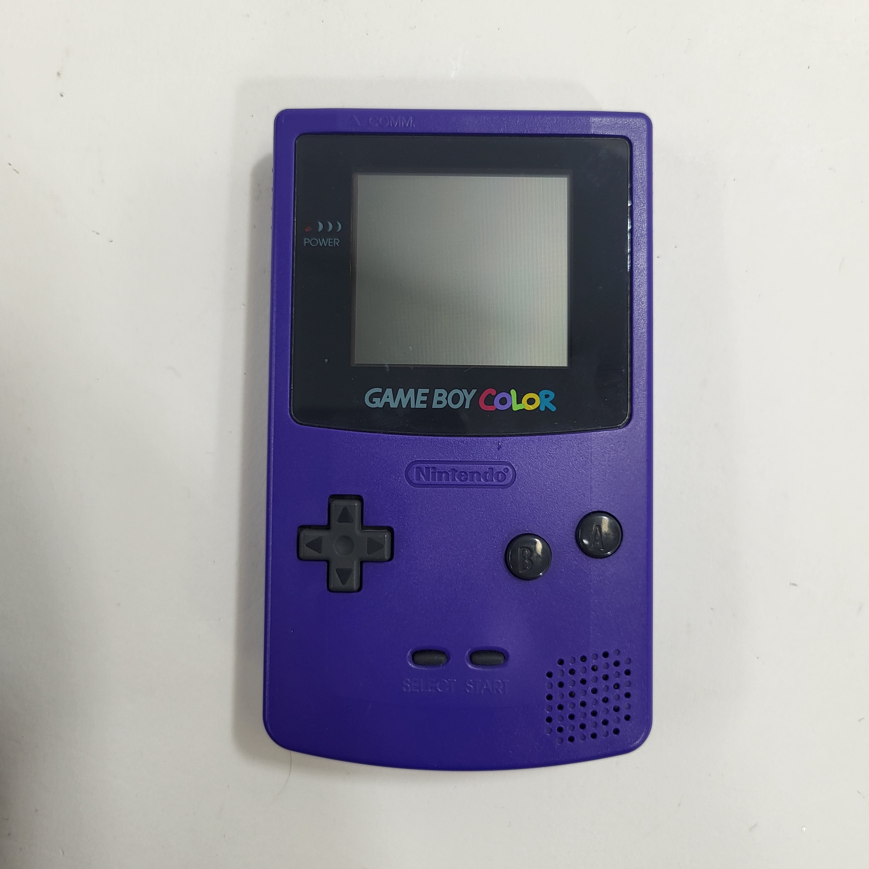 Nintendo Game Boy Color Handheld Game Console CGB-001 Atomic Purple ...